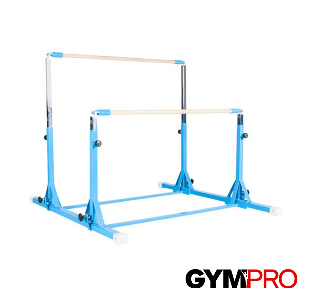 GymPro Junior Height Adjustable Gymnastics Uneven Bar – Beams and Bars