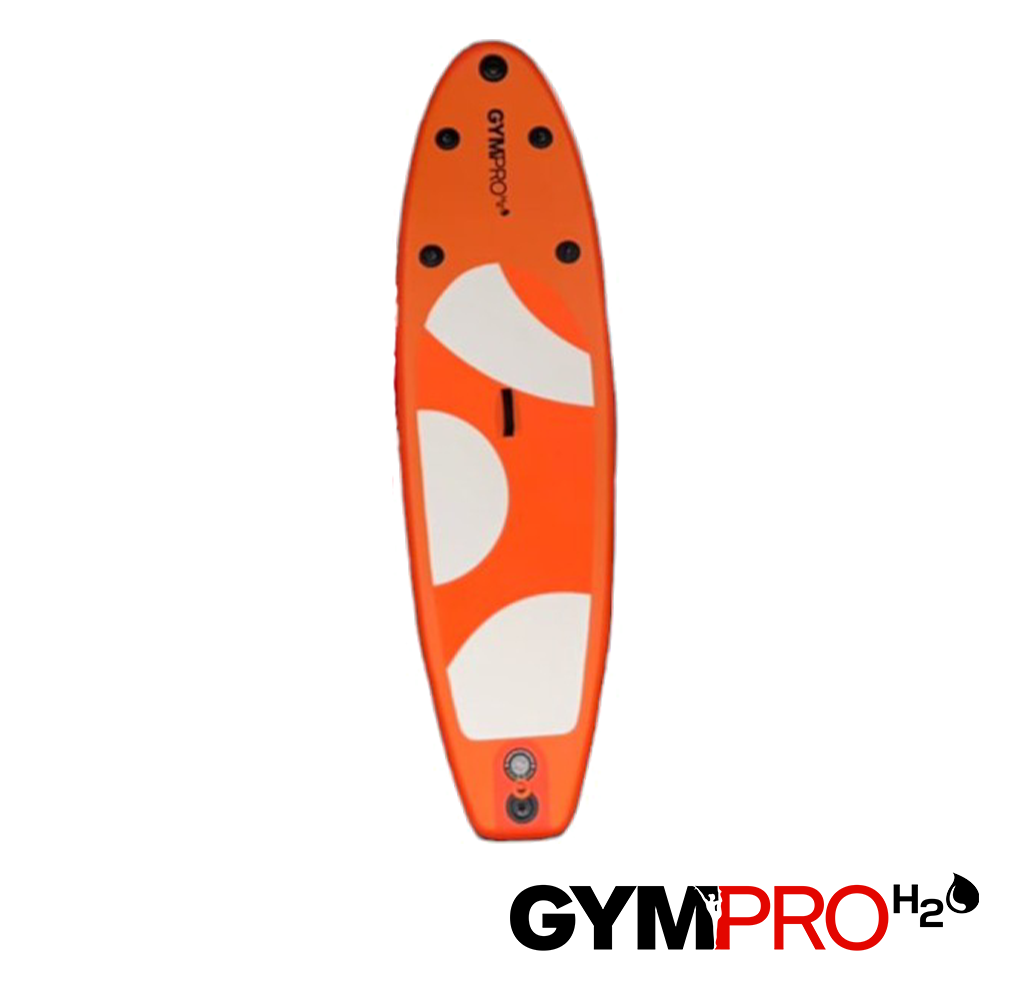 GymPro H2O Youth Inflatable Stand Up Paddle Board Orange Spots – Beams ...